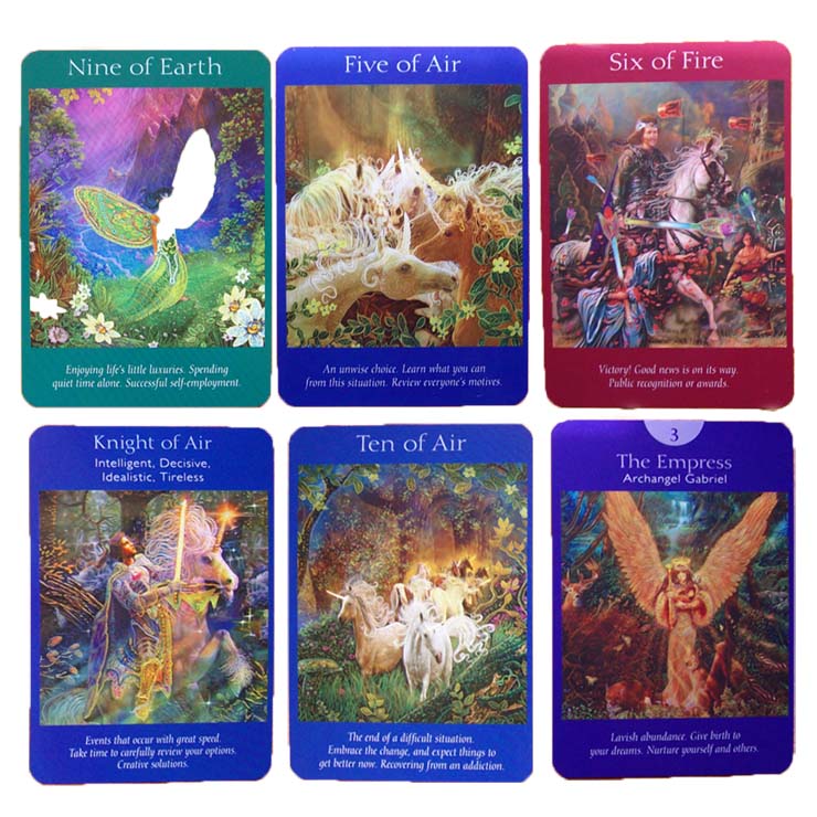 Angel Tarot Cards by Radleigh Valentine