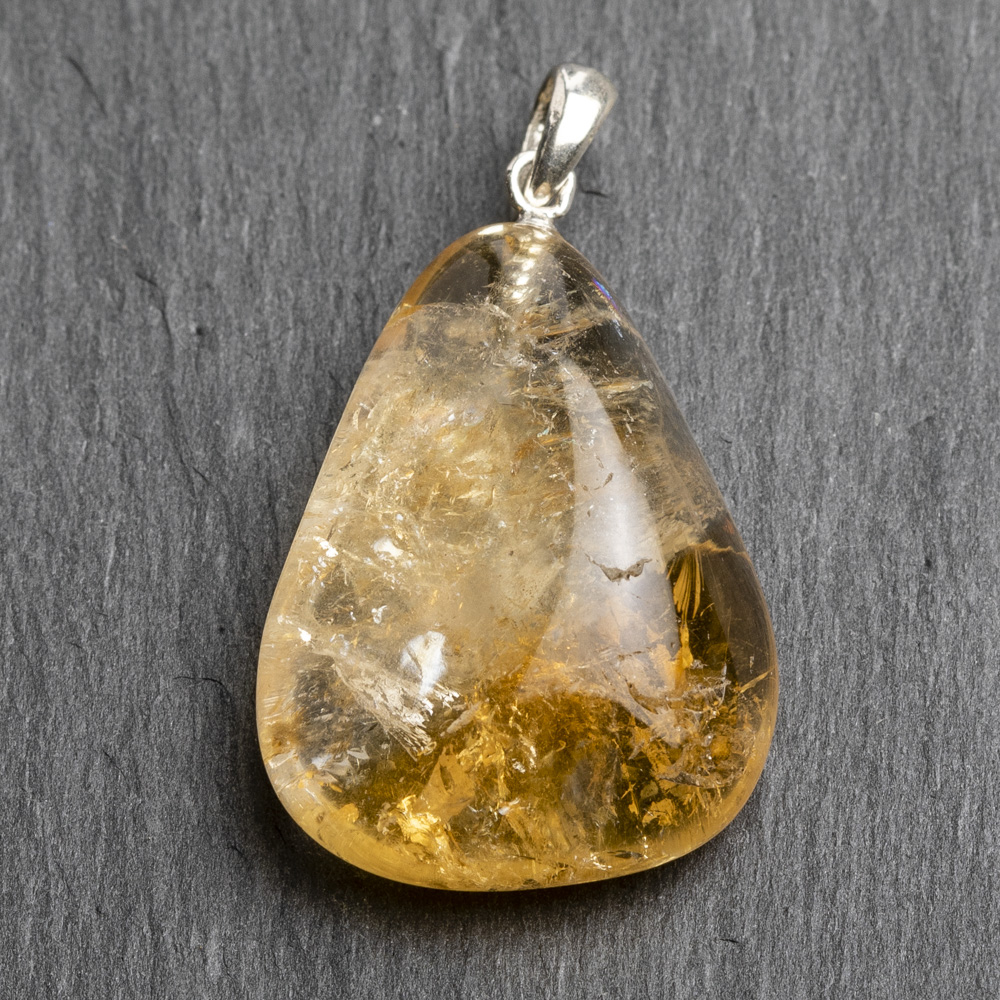 Citrine Free Form Pendant