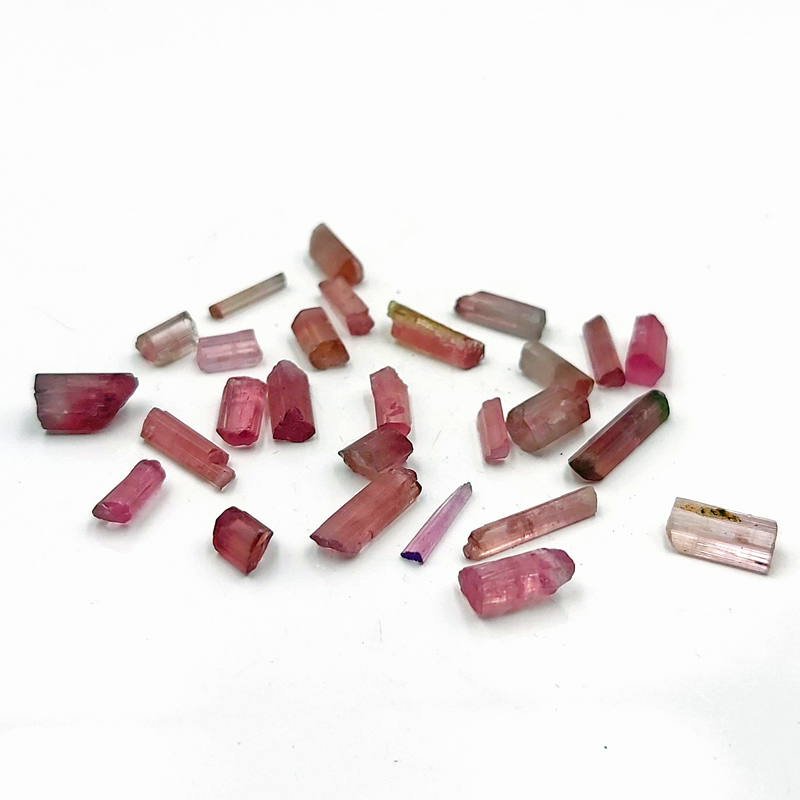 Red Tourmaline Crystals - Rubelite Batch 3