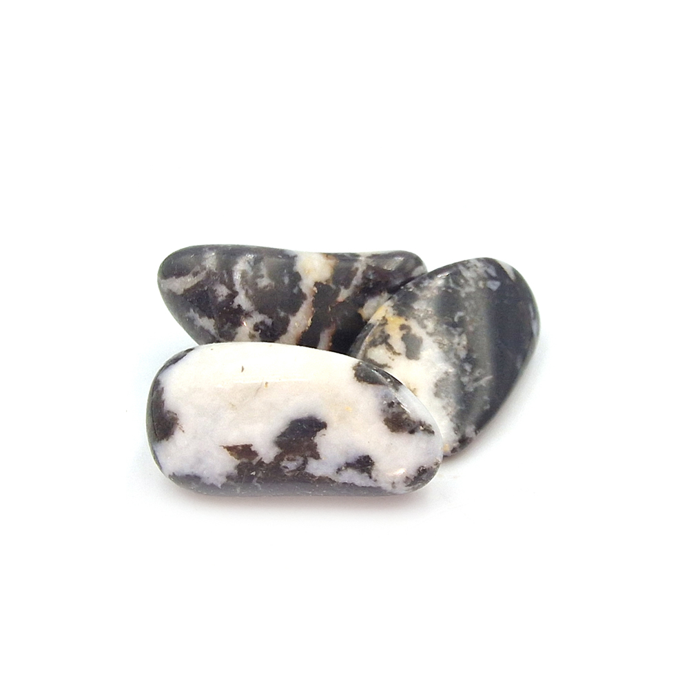 Zebra Marble Tumble Stones 1-1.5cm