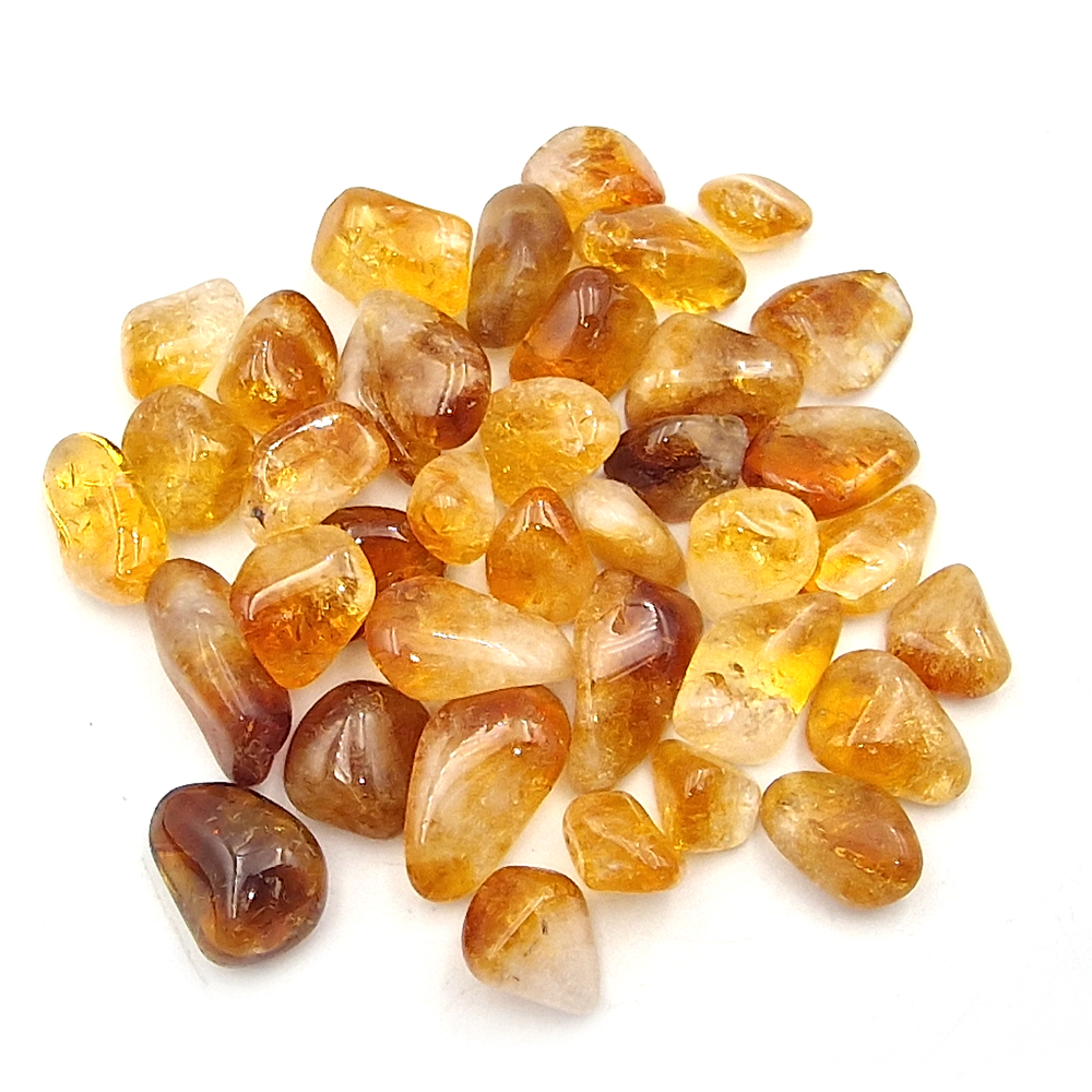 Small Citrine Tumble Stones 1-1.5cm