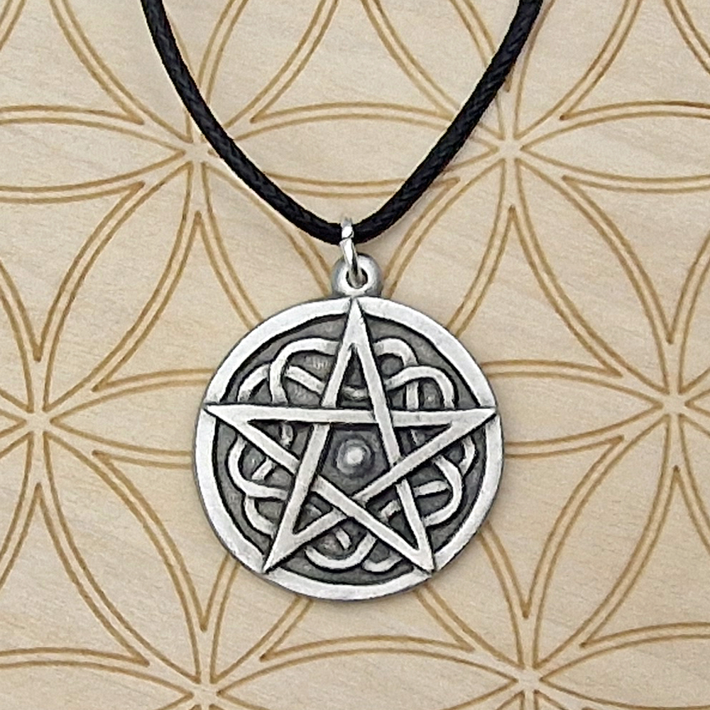 Pewter Pentagram Pendant