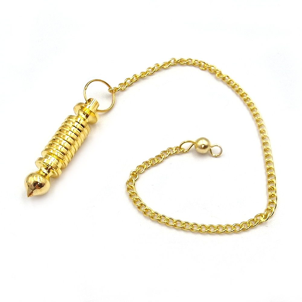 Short Egyptian Pillar of Djed Pendulum Brass