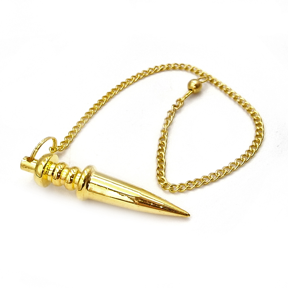 Long Egyptian Pillar of Djed Pendulum Brass