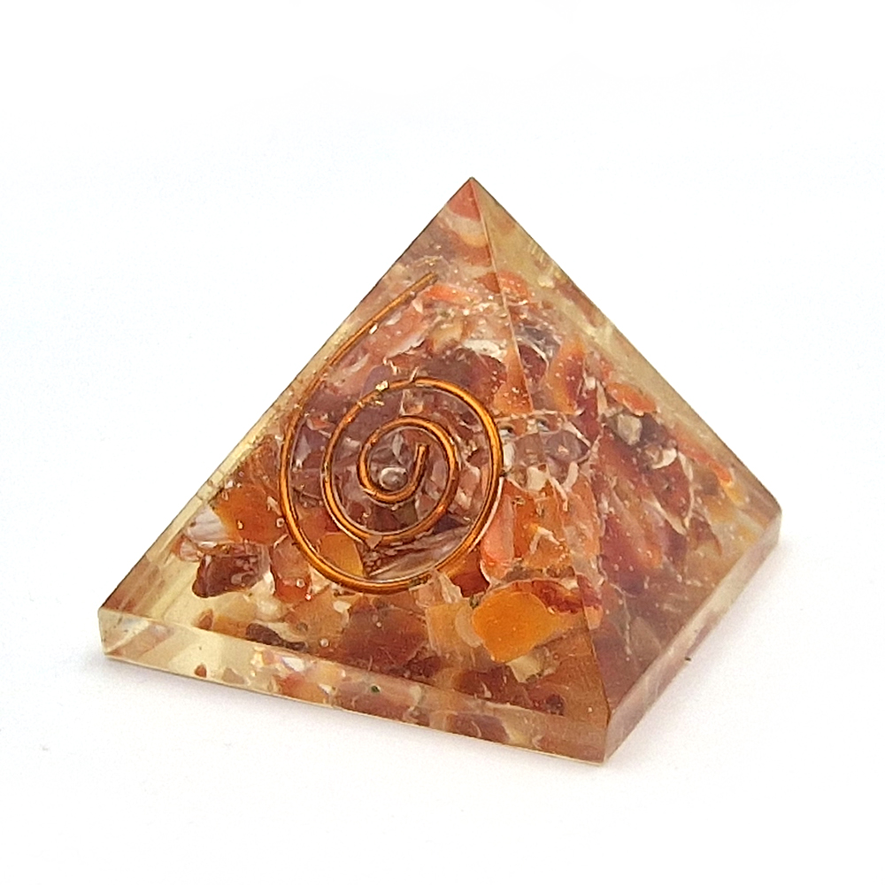 Orgonite Orgone Generator with Carnelian 40MM