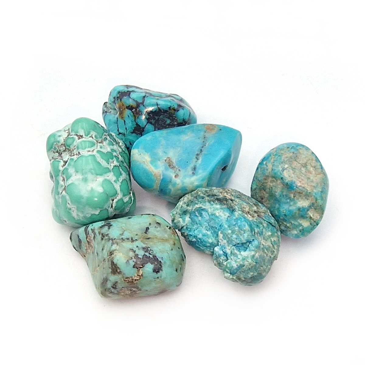 Small Turquoise Tumble Stones 1cm