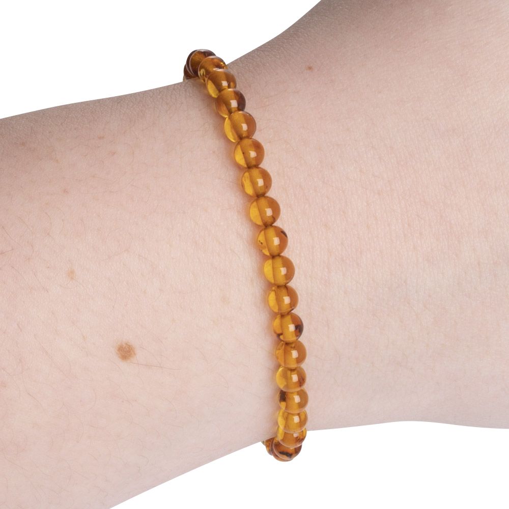 Baltic Amber Bead Bracelet