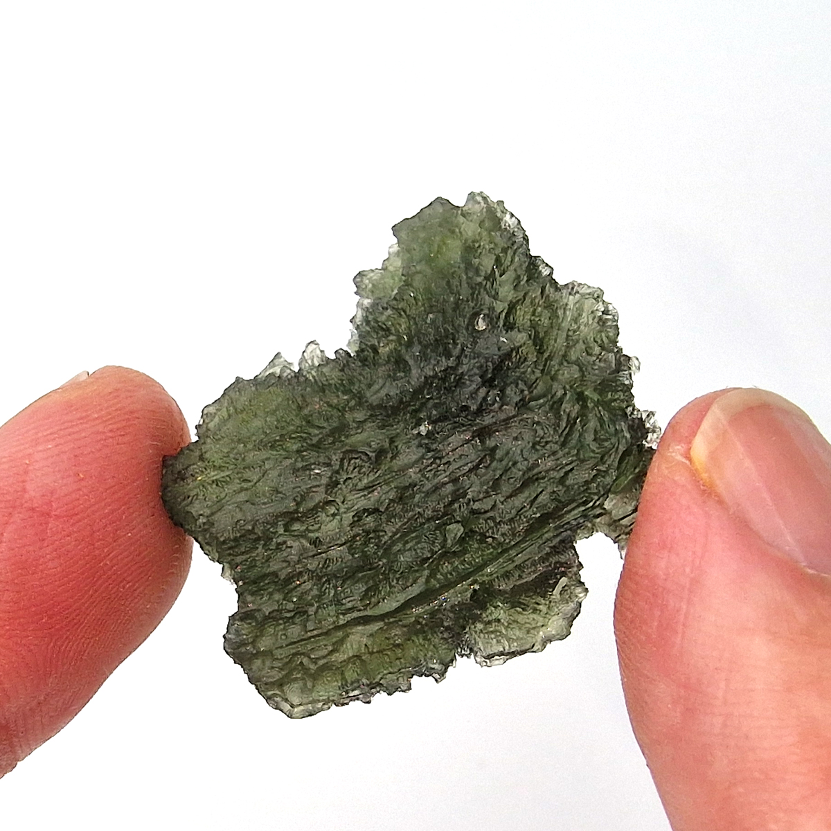Genuine Green Moldavite Meteorite 5